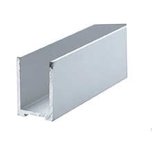 Deep Aluminium 'U' Channel