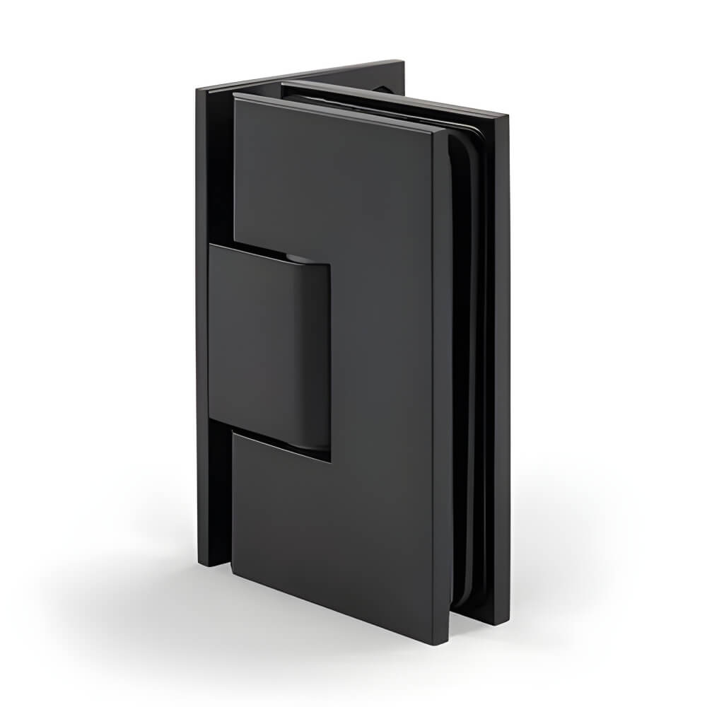 Wall Mounted Shower Door Hinge with Zero Position Adjustment
