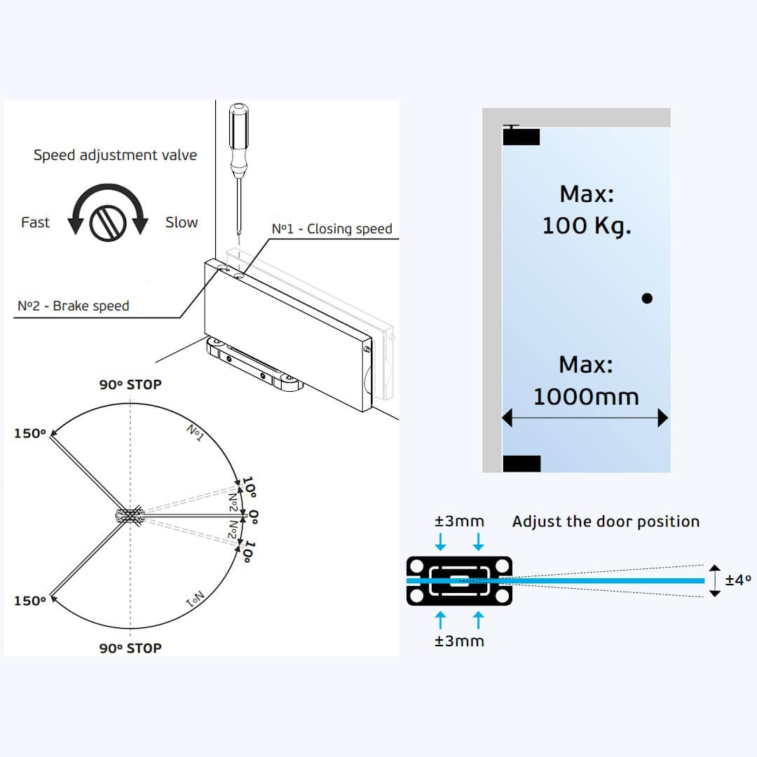 Hydraulic Patch Fitting Set