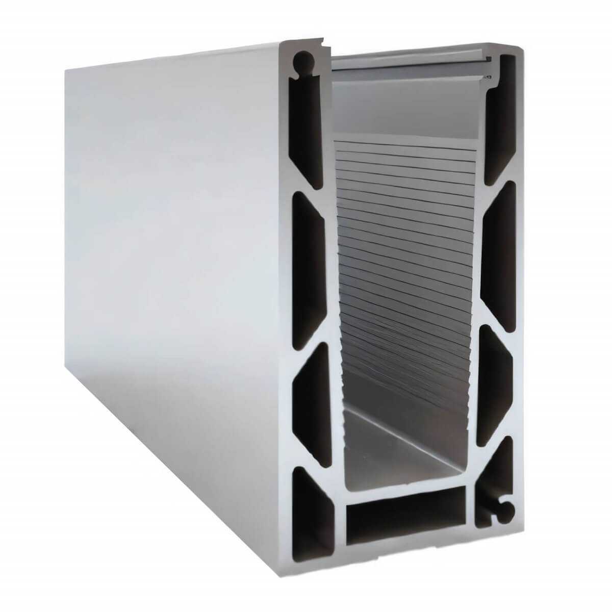 Alu-Slim PRO Glass Balustrade Channel -Top Mount