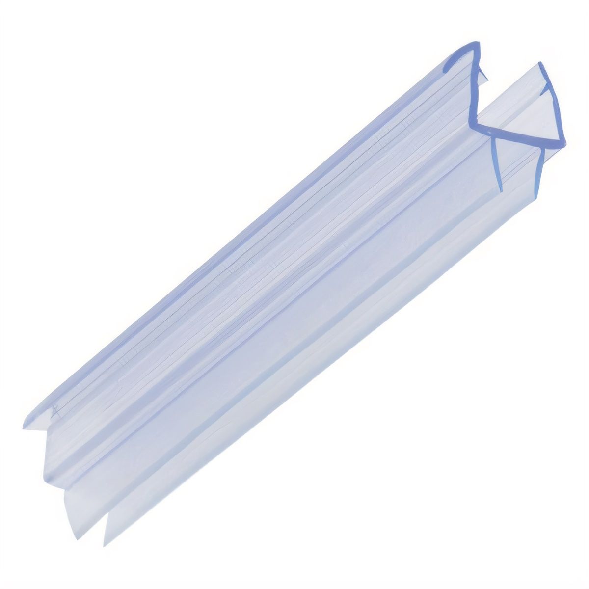 Glass to Floor Sealing Strips with Central Lips