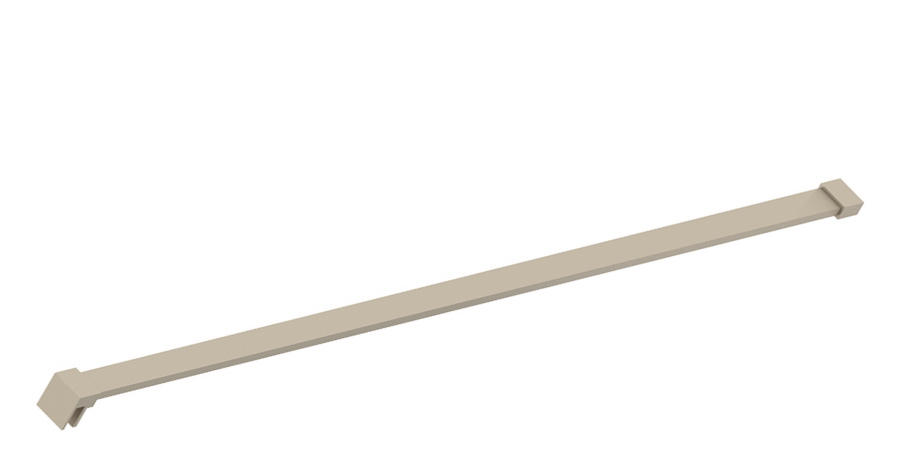 Rectangular Shower Support Arm for Wall-to-Glass Fixing