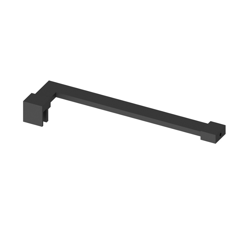 Wall to Glass Support Bar with 45 Degree Sleeve