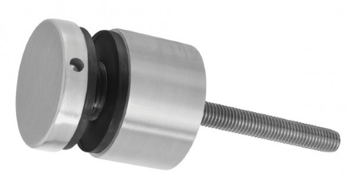 Ø50mm Stainless Steel Glass Adaptor - Flat Head