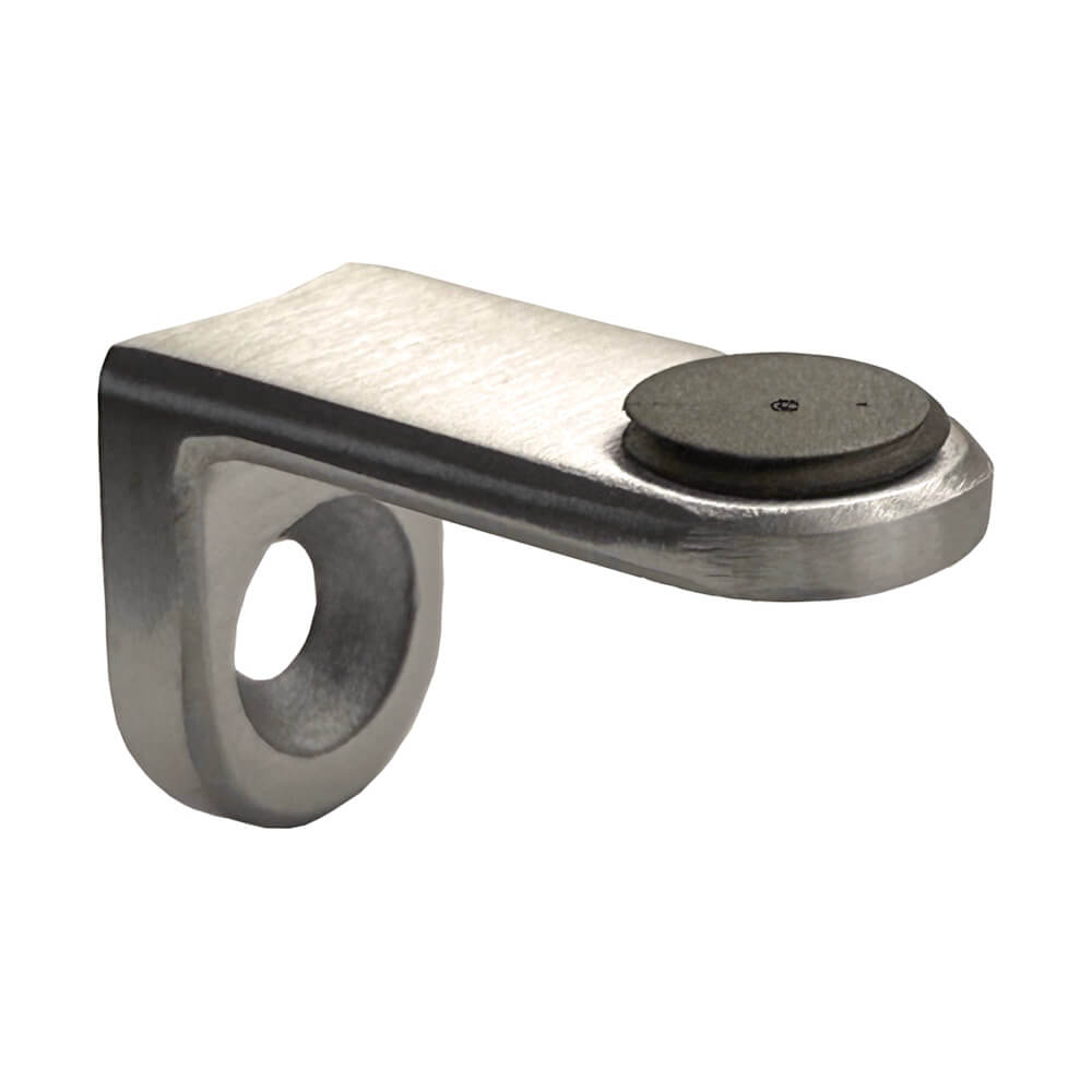 Stainless Steel Retention Bracket to Prevent Glass Slippage