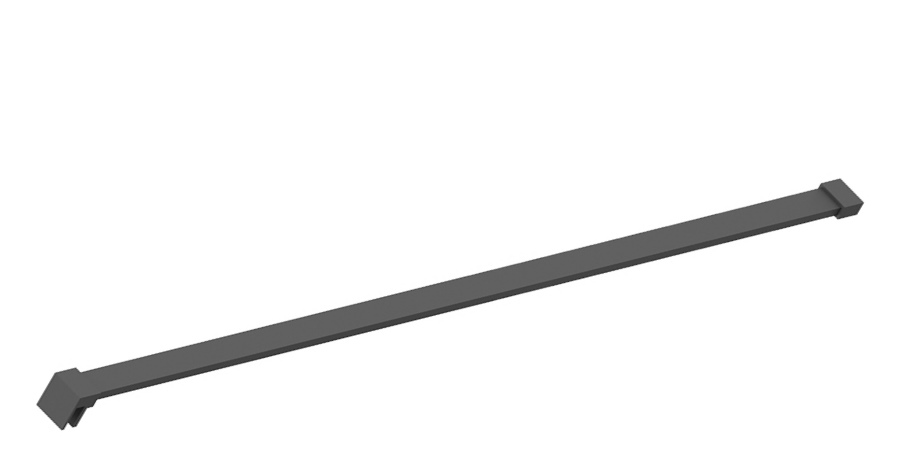 Rectangular Shower Support Arm for Wall-to-Glass Fixing