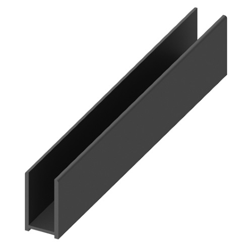 Shower U Profile for 8mm or 10mm Glass Screen