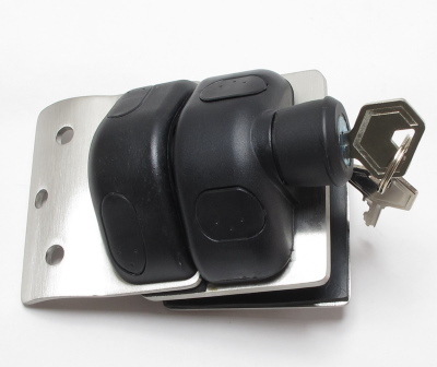 Glass Pool Gate Lock with Keys