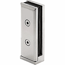 Frameless Glass Floor Support (Square) - Side Mounting Type