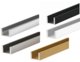 Shower U-Channels for 10 - 12mm Glass - KerolHardware.co.uk