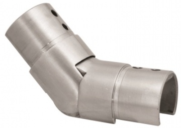 Connector for Slotted Tubing Handrail