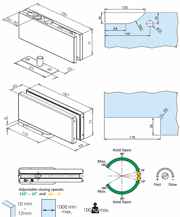Hydraulic Patch Fitting Set - KerolHardware.co.uk